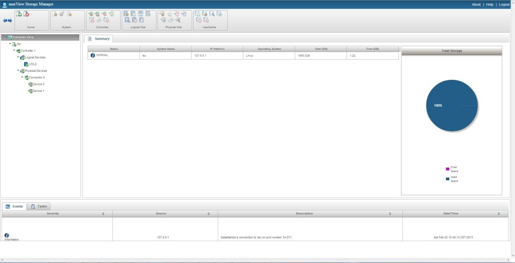Proxmox VE 2.x: Adaptec 6405E und Adaptec maxView Storage Manager ...