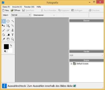 Windows: Fotografix – Bildbearbeitung ohne Installation für mal schnell ...