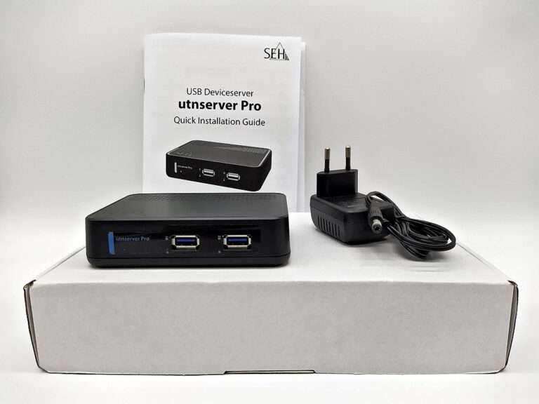 Hardware: SEH utnserver Pro – USB Deviceserver mit zwei USB 3.2 Gen 1 ...