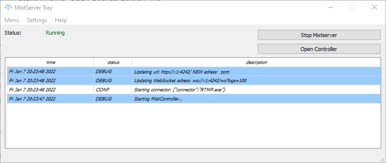 Mit dem MistServer einen (lokalen) Streaming-Server erstellen – Andy's Blog