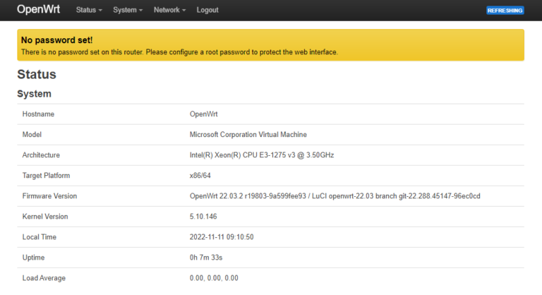 Hyper-V: OpenWRT installieren – Andy's Blog