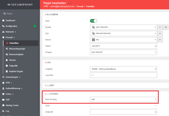 Securepoint UTM: Multi-WAN, Rule Routing und VPN – Andy's Blog